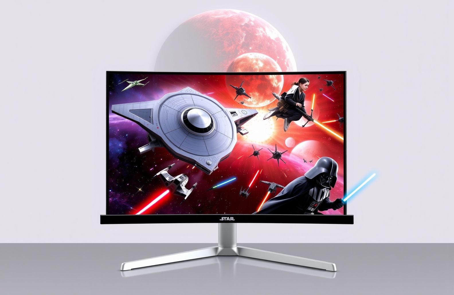 🔥 Free Download Triple Monitor Star Wars Wallpaper by @andrewcurry ...