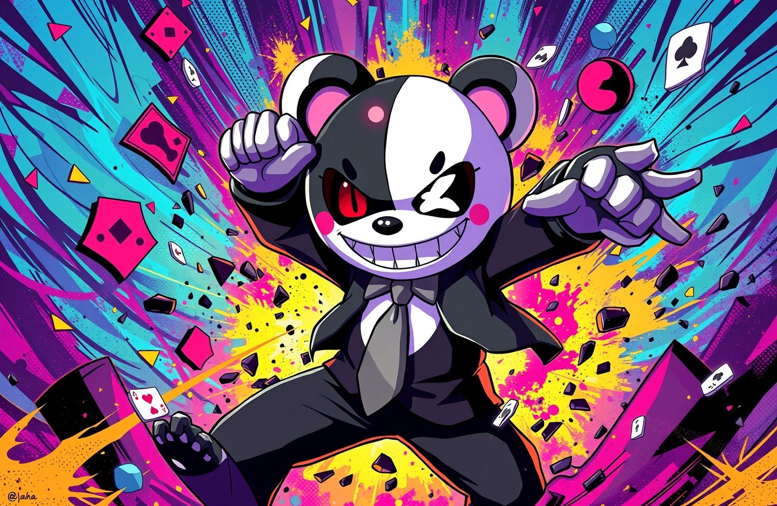 🔥 Free Download Monokuma Wallpaper From Danganronpa Another Episode ...