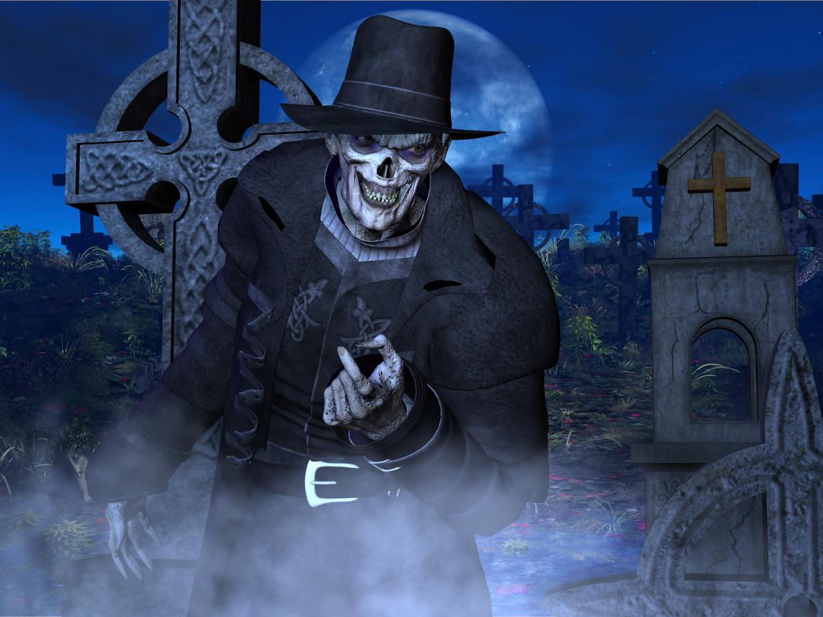 🔥 Free Download Grave Keeper Holloween Wallpaper By Tracesl Poser ...