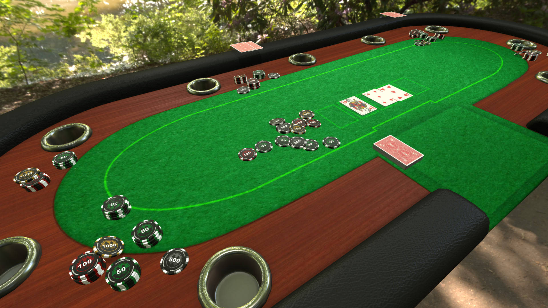 🔥 Free Download Poker Table Graphic Art Wallpaper by @josephlowe ...