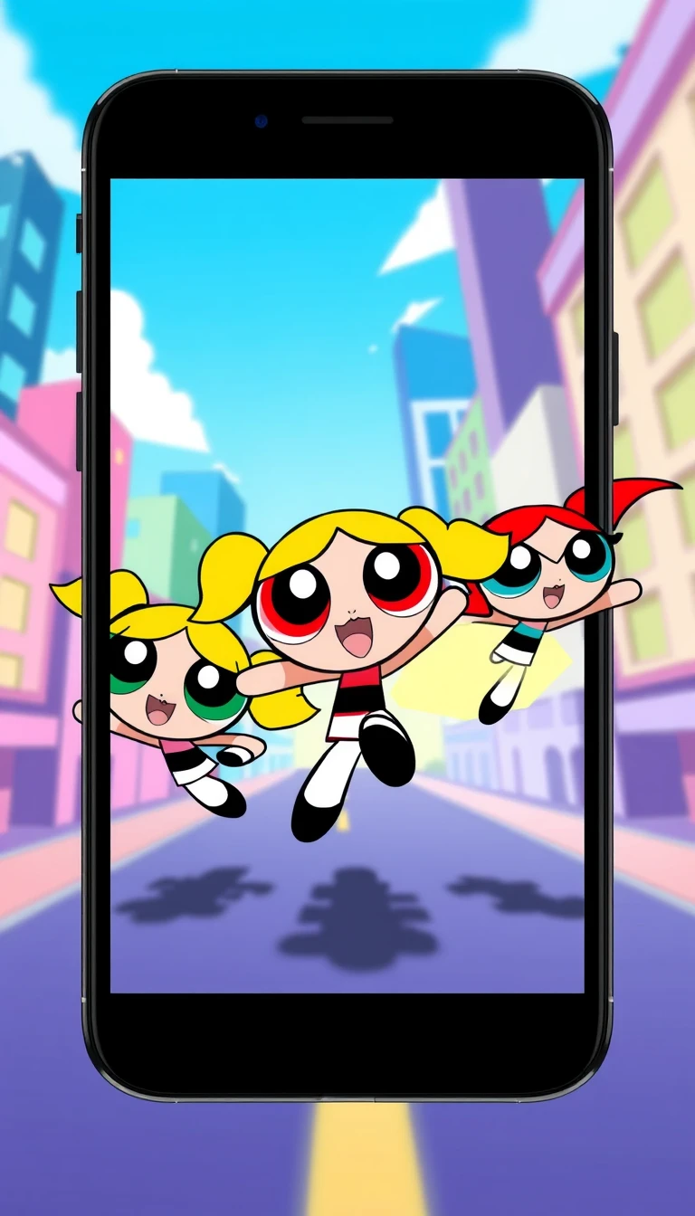 🔥 Free Download Powerpuff Girls Phone Wallpaper by @jamesford ...