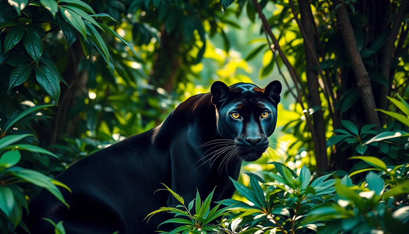 🔥 Free Download Black Panther Animal 4k Wallpaper by @ihoffman ...