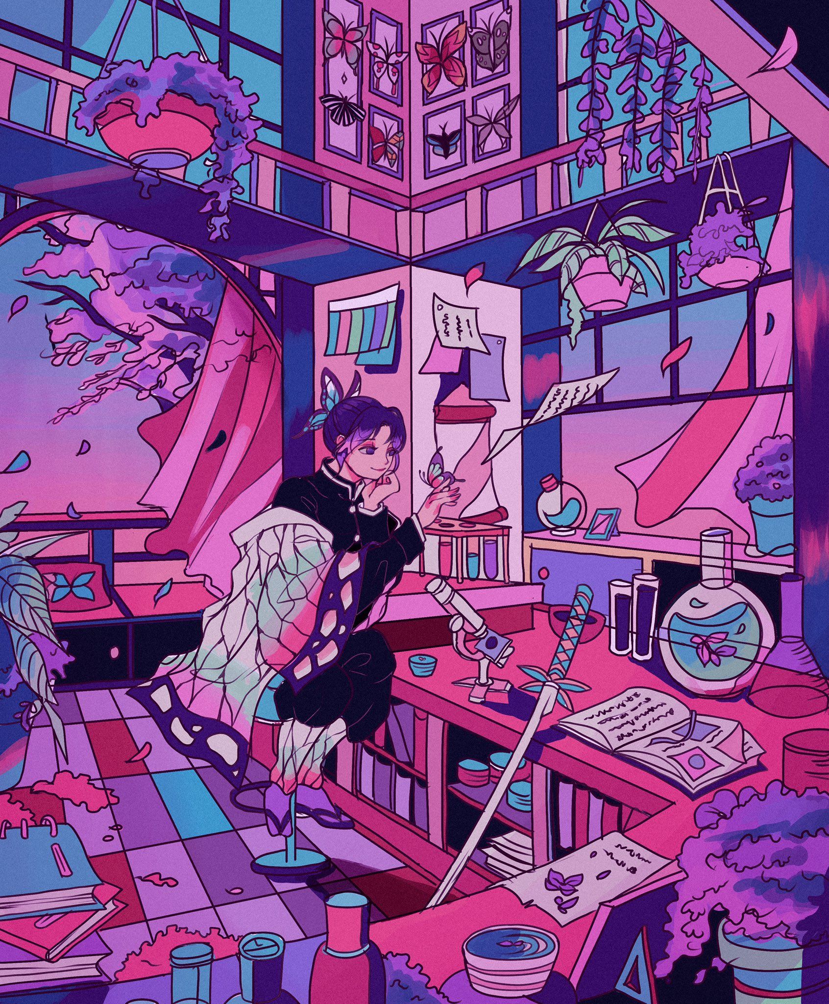 🔥 [50+] Demon Slayer Aesthetic Wallpapers | WallpaperSafari