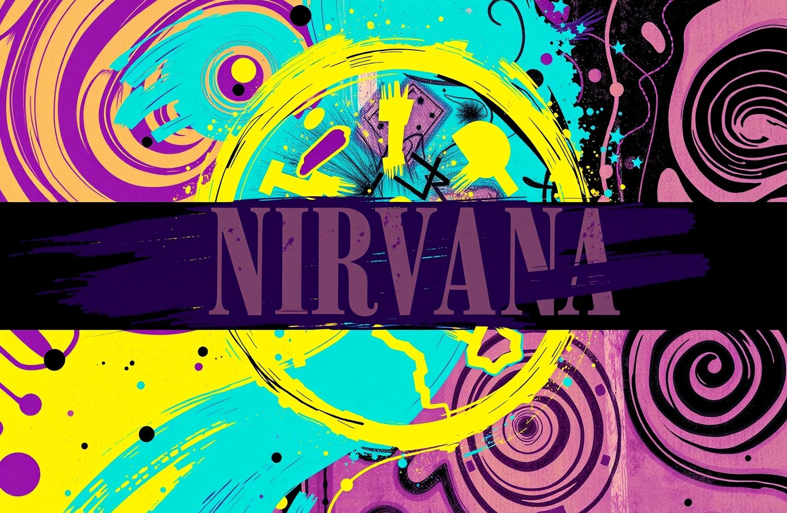 🔥 Free Download Nirvana Logo Wallpaper by @awilliams76 | WallpaperSafari