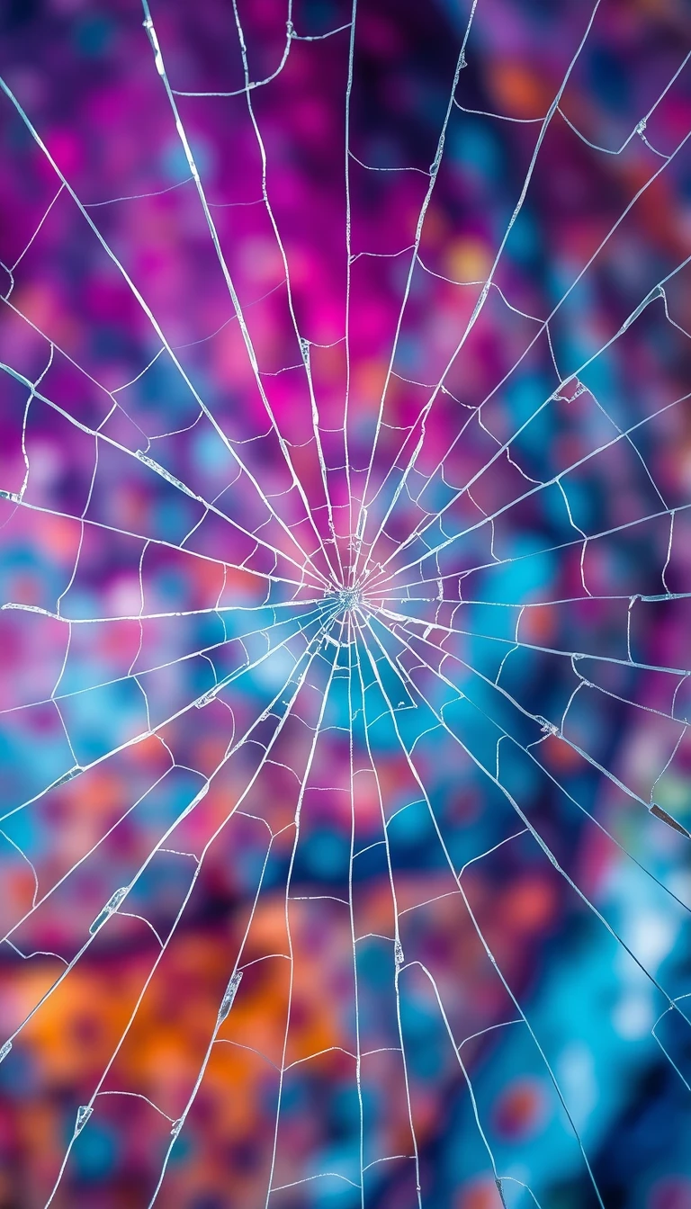 🔥 Free Download Cracked Phone Screen Wallpaper by @kathleenw ...