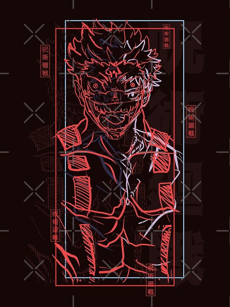 🔥 Free Download Sukuna Rage Sorcery Fight Poster By Nyuiislucky by ...