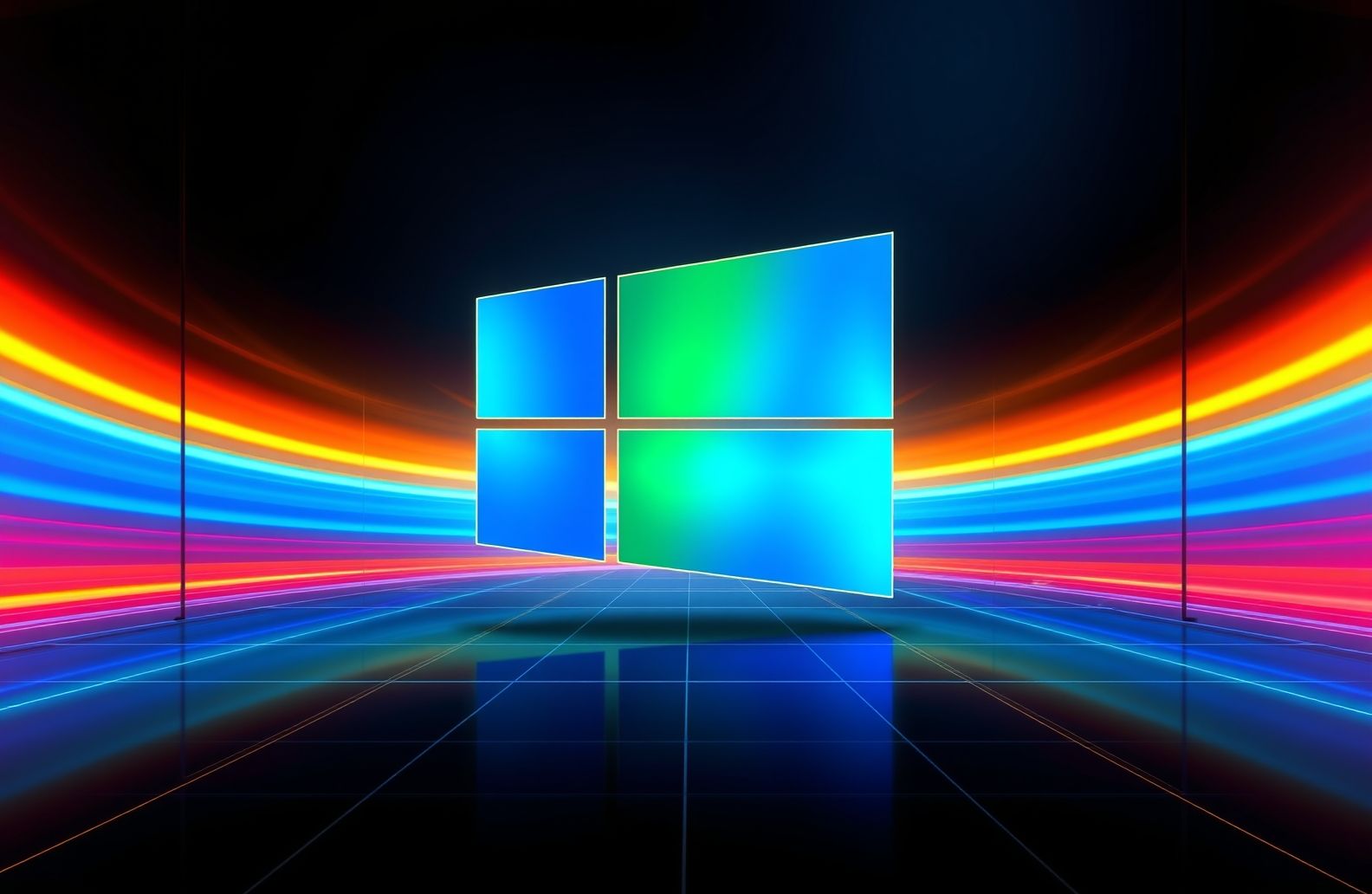 🔥 [60+] Microsoft Windows Logo Wallpapers | WallpaperSafari