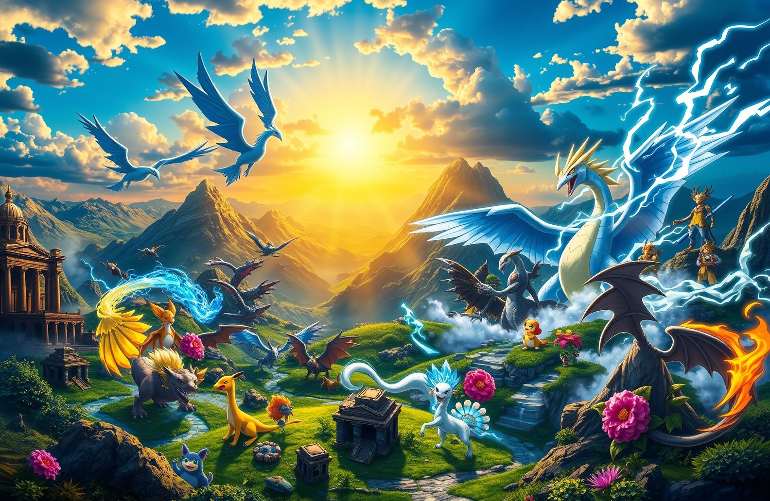 🔥 Free Download All Legendary Pokemon Wallpaper by @antoniovega ...