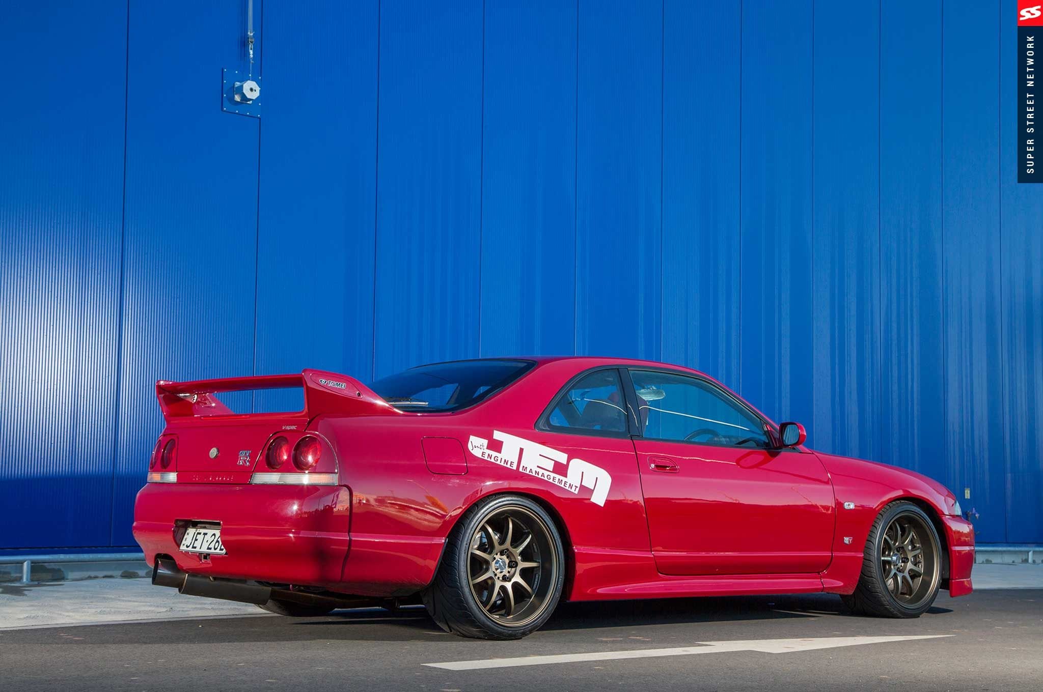 🔥 Free Download Nissan Skyline Gt R r33 Red Modified Cars Wallpaper Hd ...
