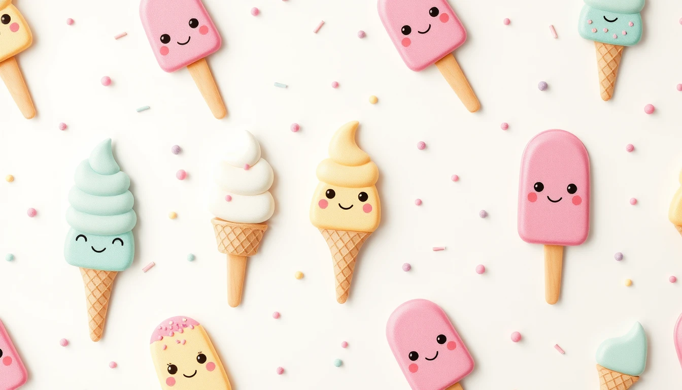 🔥 Free Download Cute Ice Cream Wallpaper by @lisaowens | WallpaperSafari