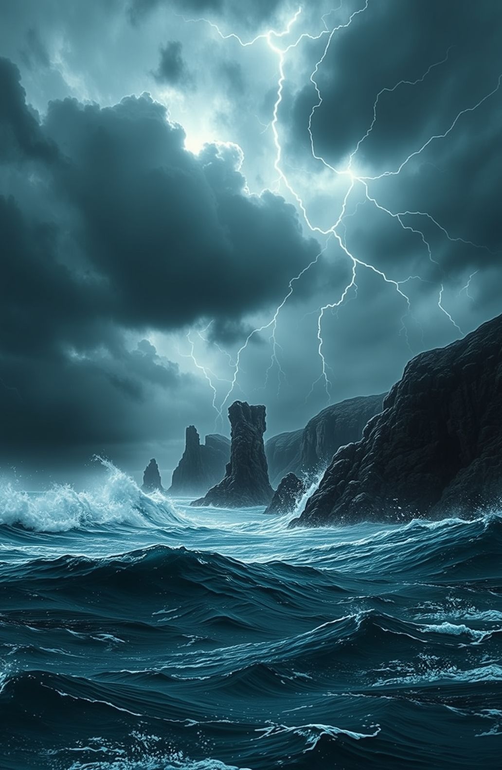 🔥 Free Download Stormy Ocean Wallpaper by @benjaminhughes | WallpaperSafari