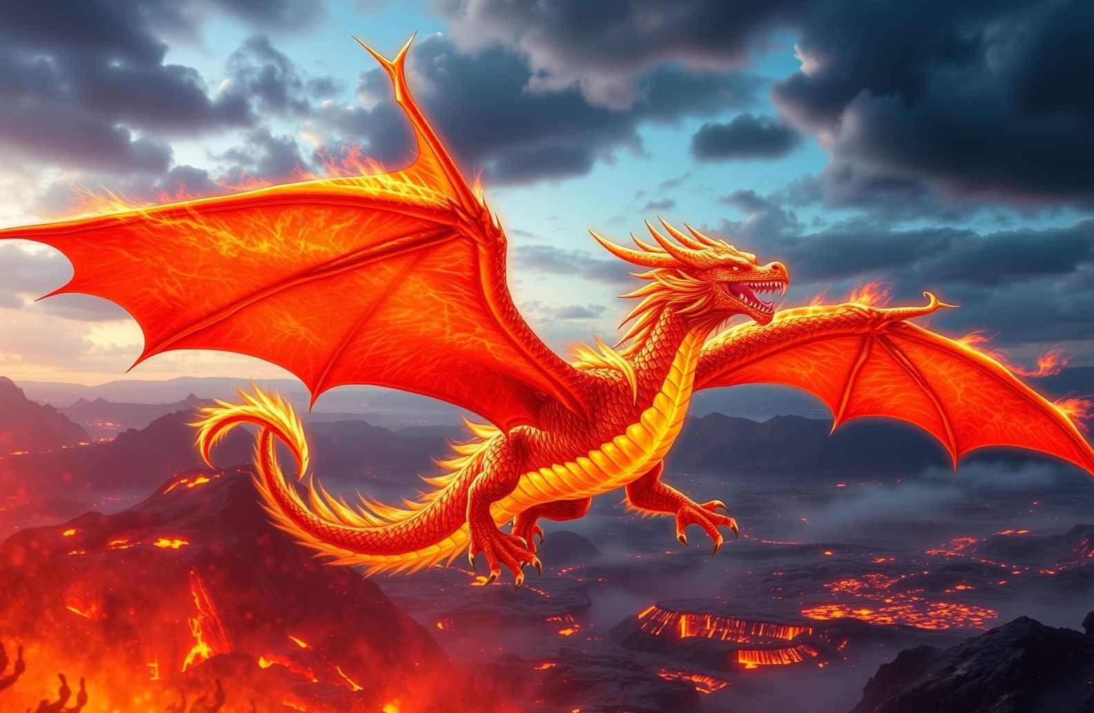 🔥 Free Download Fire Dragon Wallpaper by @nancyj | WallpaperSafari