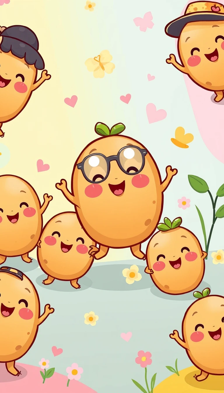 🔥 Free Download Cute Potato Wallpaper by @jcurtis | WallpaperSafari