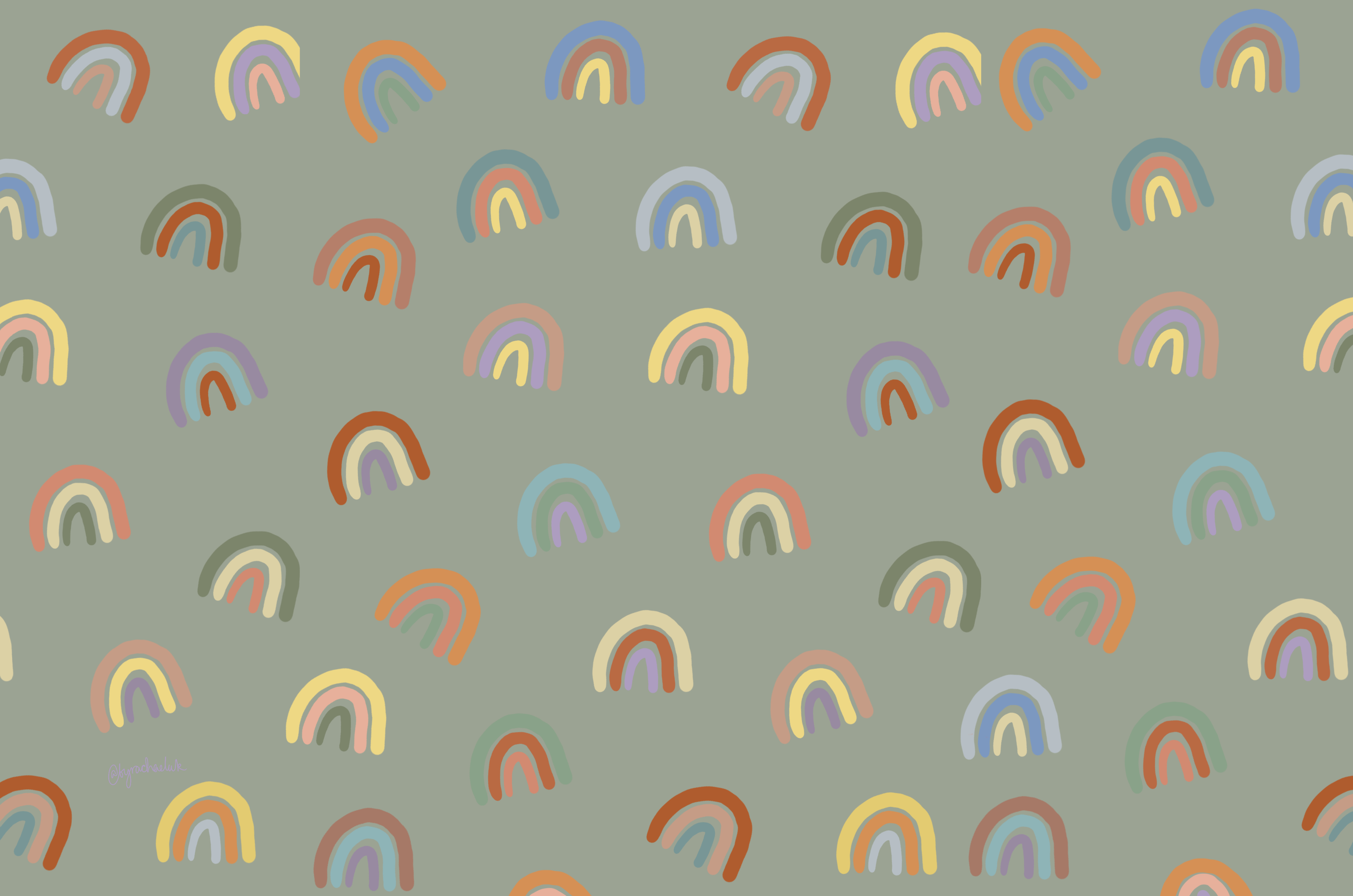 🔥 Free Download Rainbow Laptop Wallpaper by @annettej | WallpaperSafari