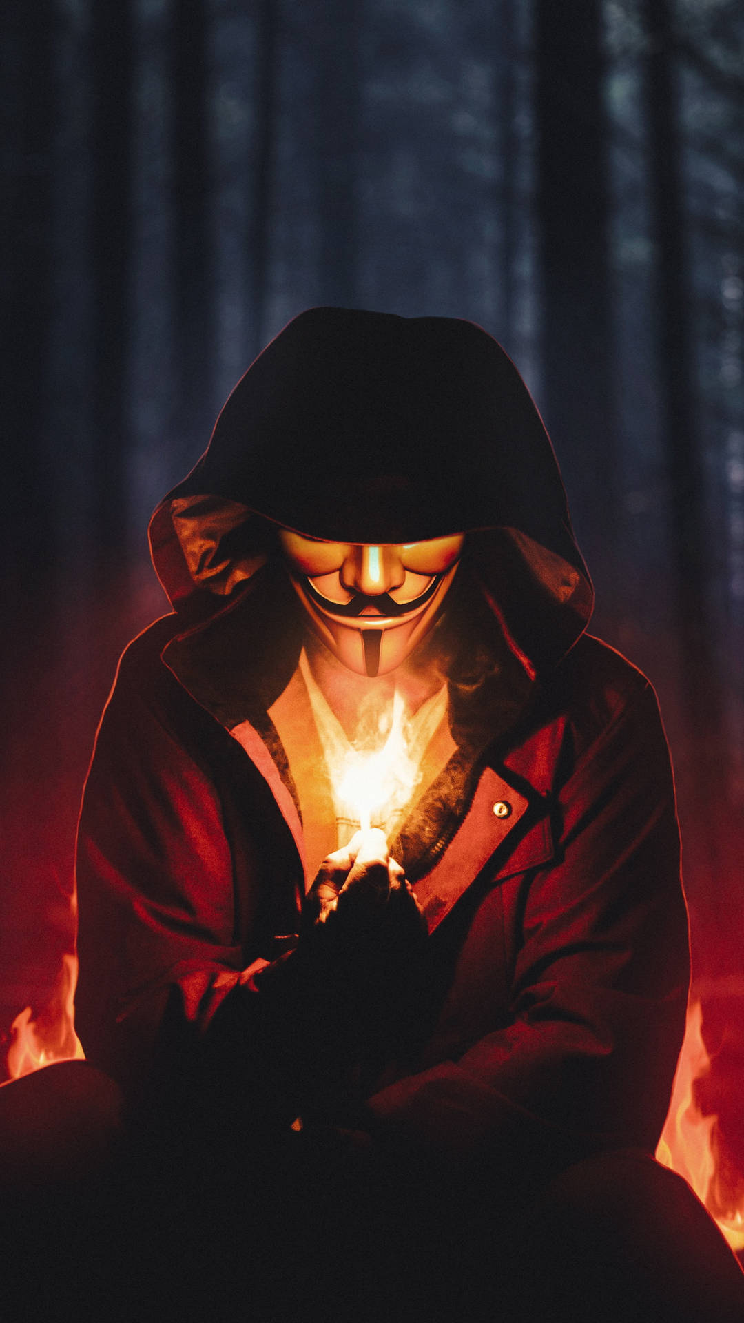 🔥 [30+] Hacker Mask Wallpapers | WallpaperSafari