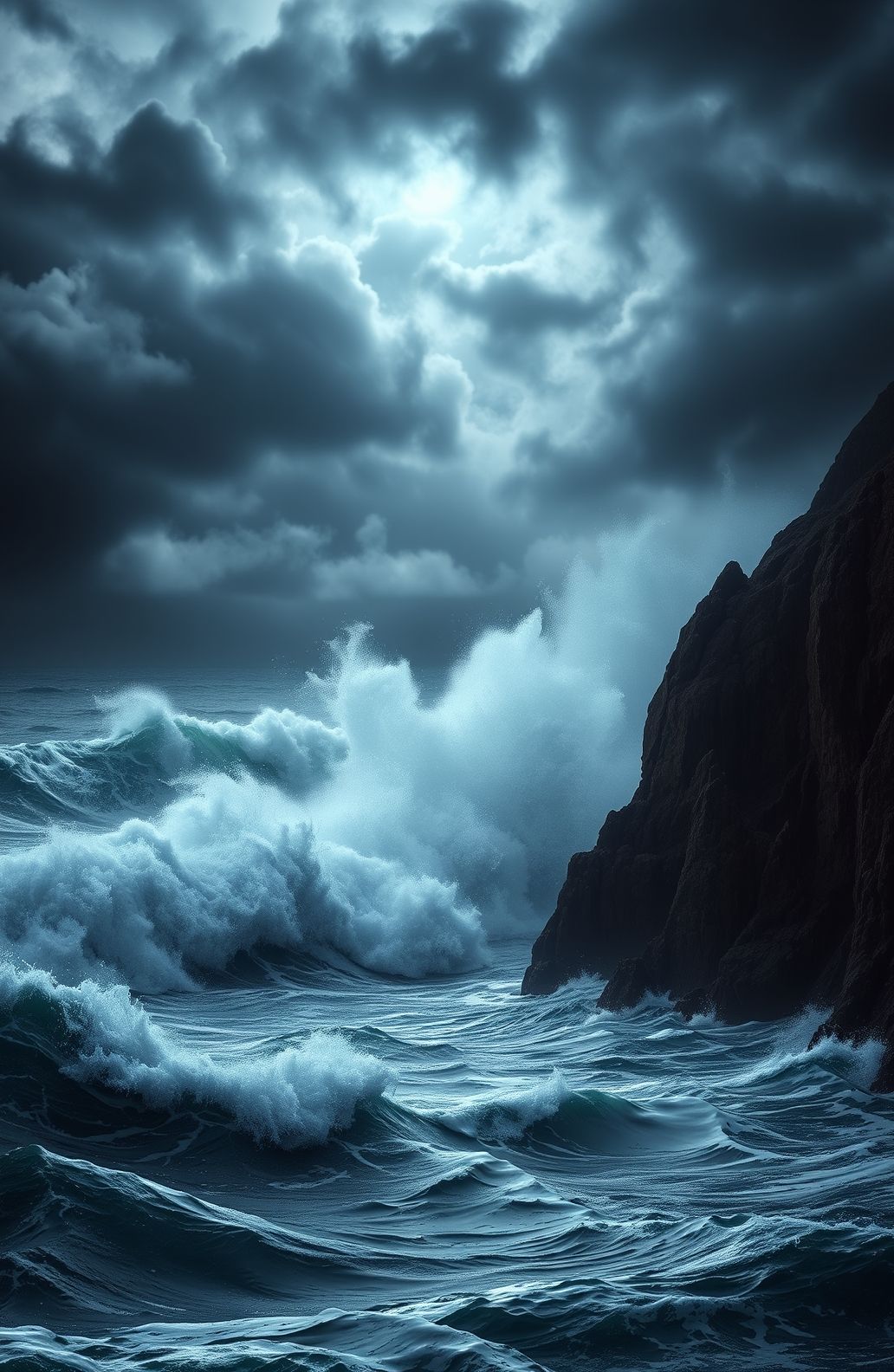 🔥 Free Download Stormy Ocean Wallpaper by @lisagarrett | WallpaperSafari