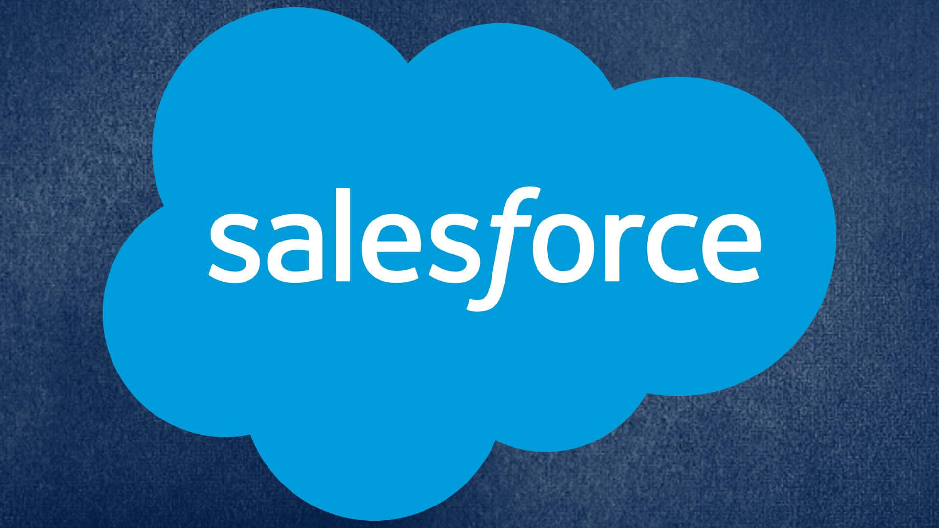 🔥 Free Download Salesforce Logo On A Blue Wallpaper by @yvetteb ...