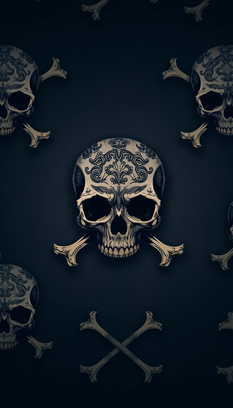 🔥 Free Download Skull And Bones Wallpaper by @loneill49 | WallpaperSafari