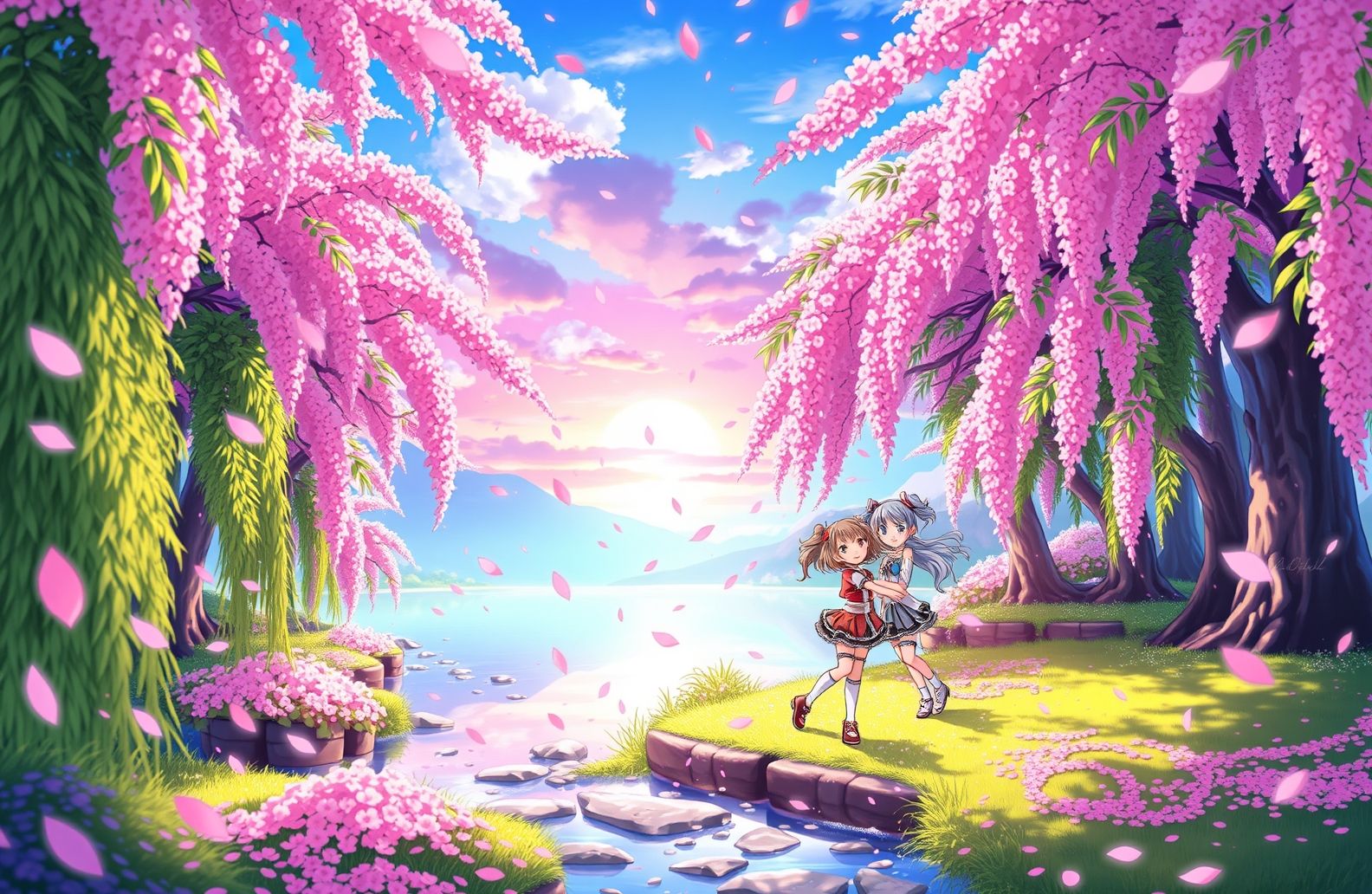 🔥 Free Download Pink Anime Wallpaper by @emurphy46 | WallpaperSafari
