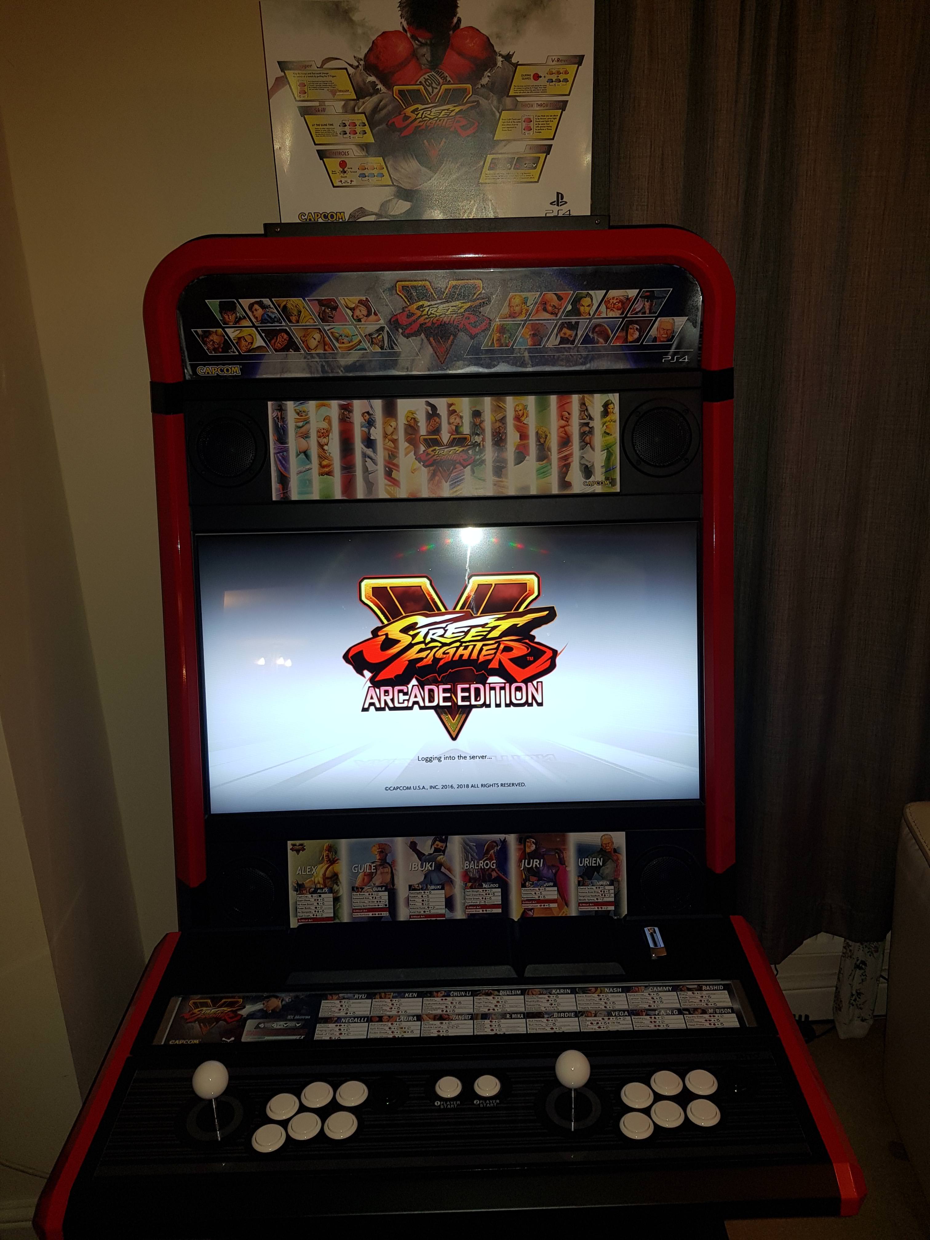 🔥 Free Download My Vewlix Street Fighter V Arcade Cabinet More Pics ...