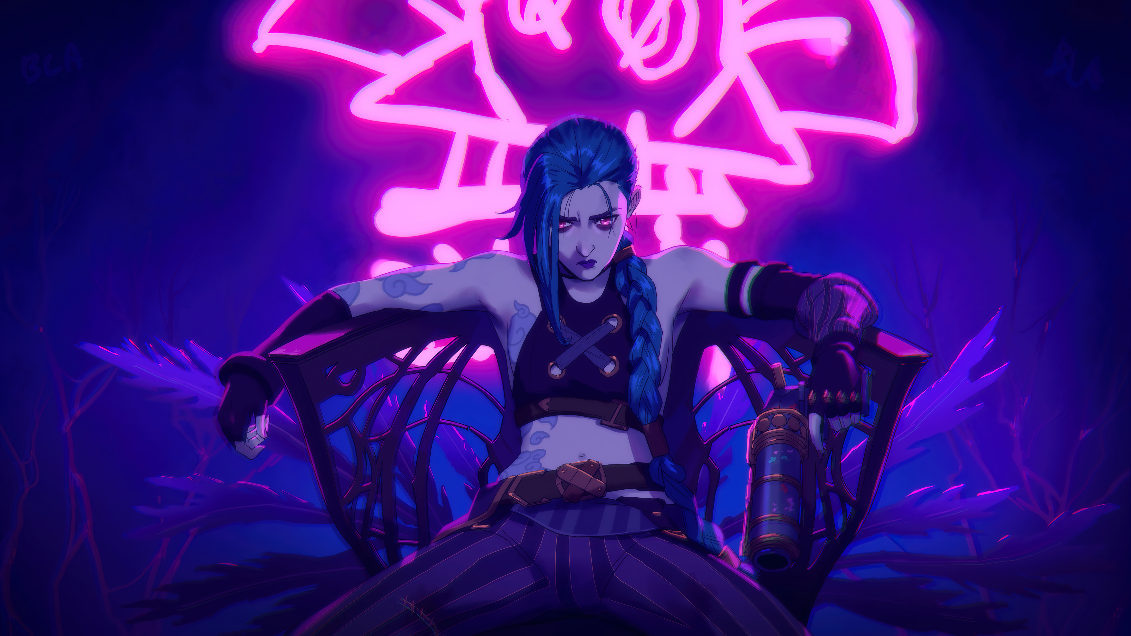 🔥 [70+] Jinx Arcane Wallpapers | WallpaperSafari