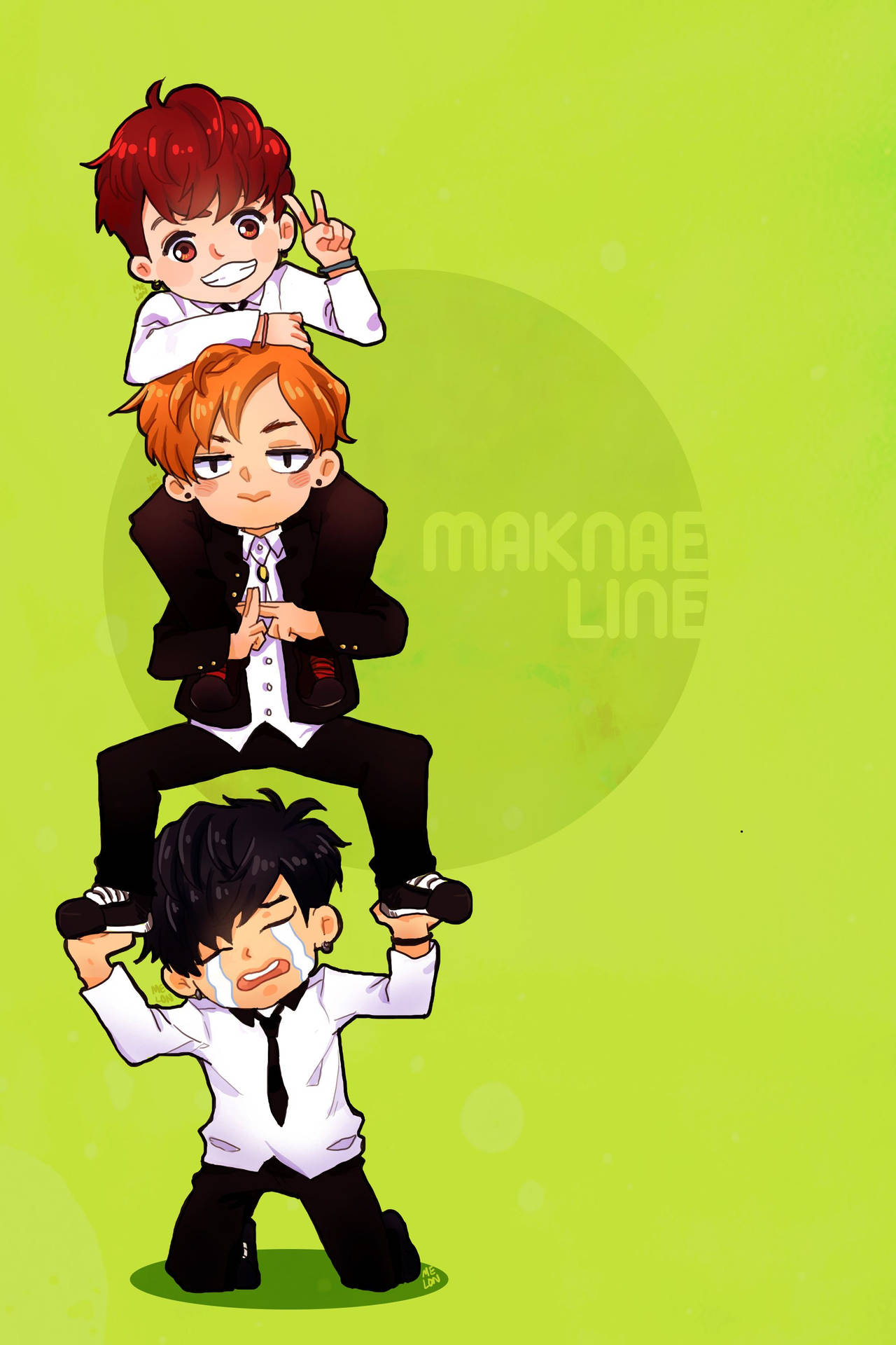 🔥 [70+] Bts Cartoon Wallpapers | WallpaperSafari