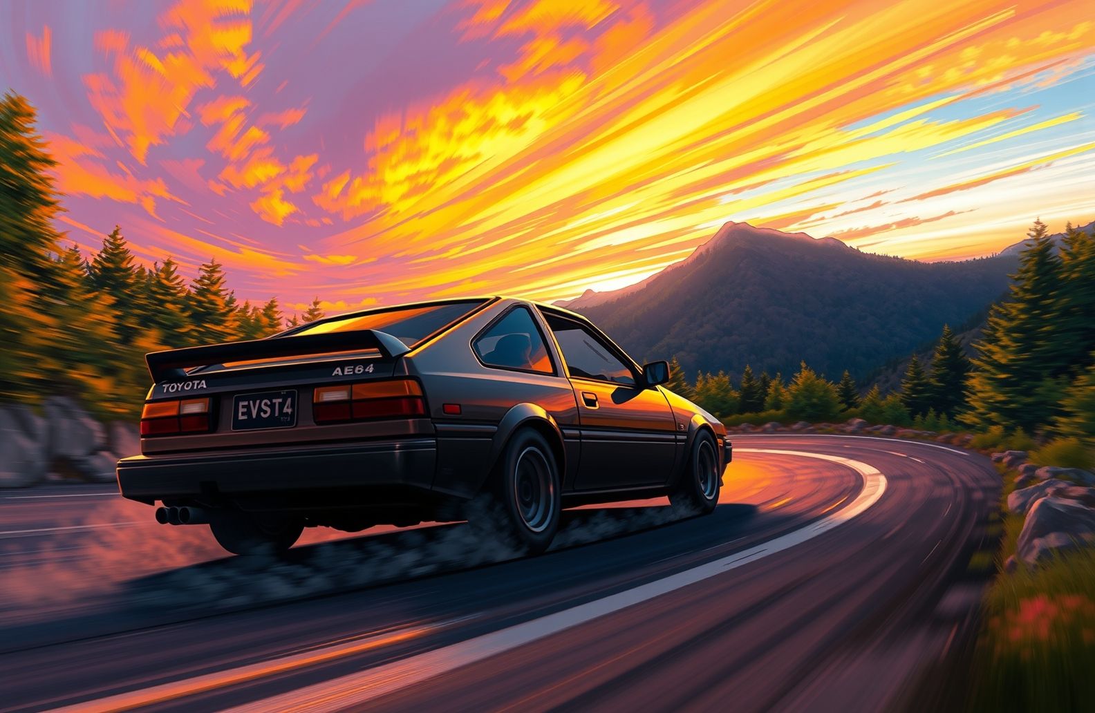 🔥 Free Download Toyota ae86 Wallpaper by @alyssad | WallpaperSafari