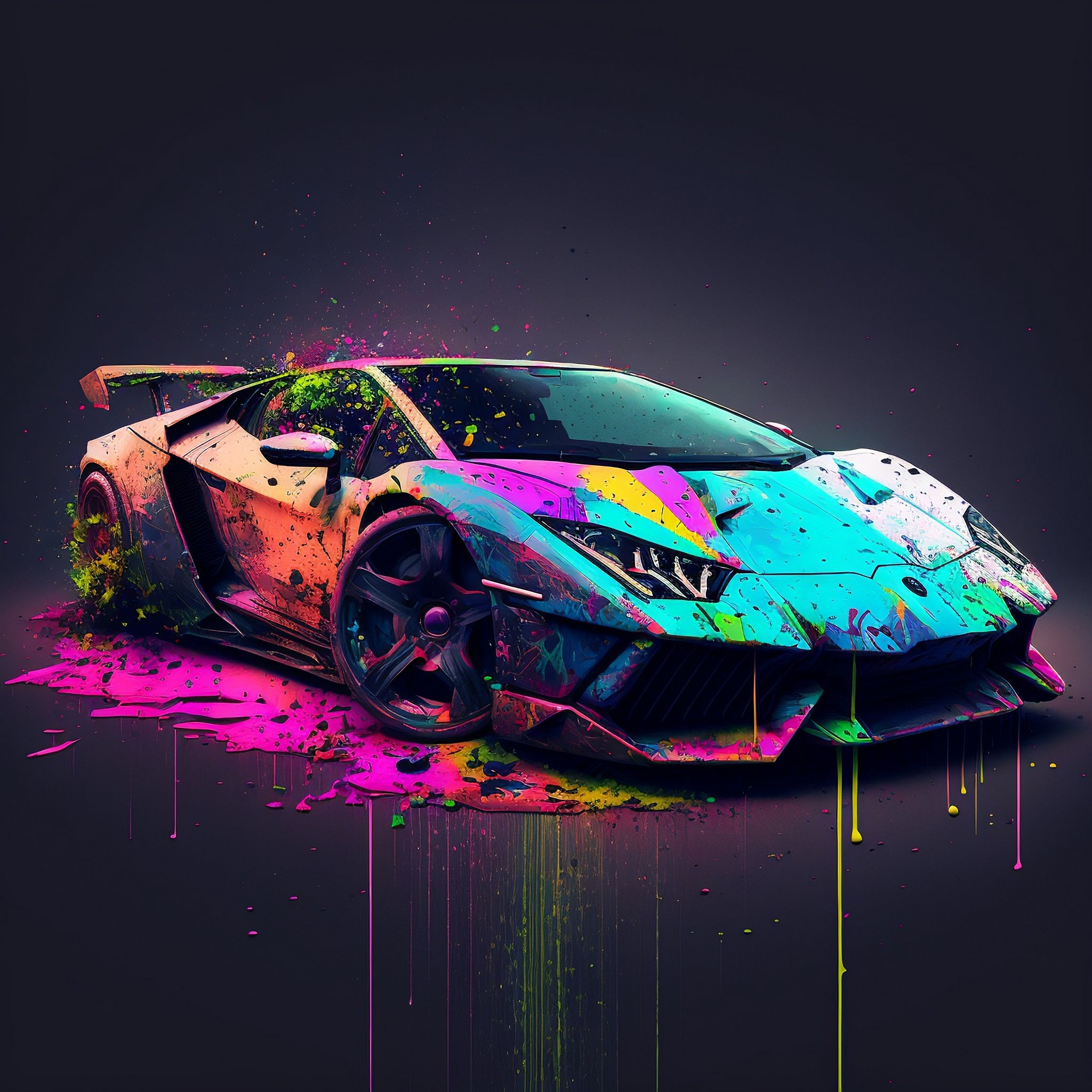 🔥 [40+] Lamborghini Cartoon Wallpapers | WallpaperSafari