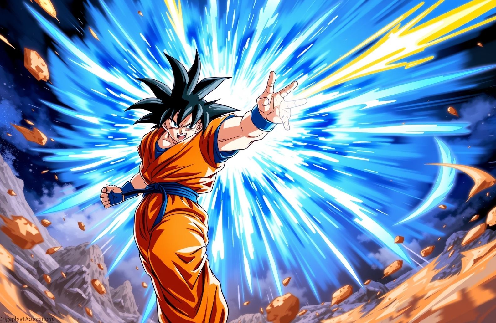 🔥 Free Download Goku Kamehameha Wallpaper by @amandah | WallpaperSafari