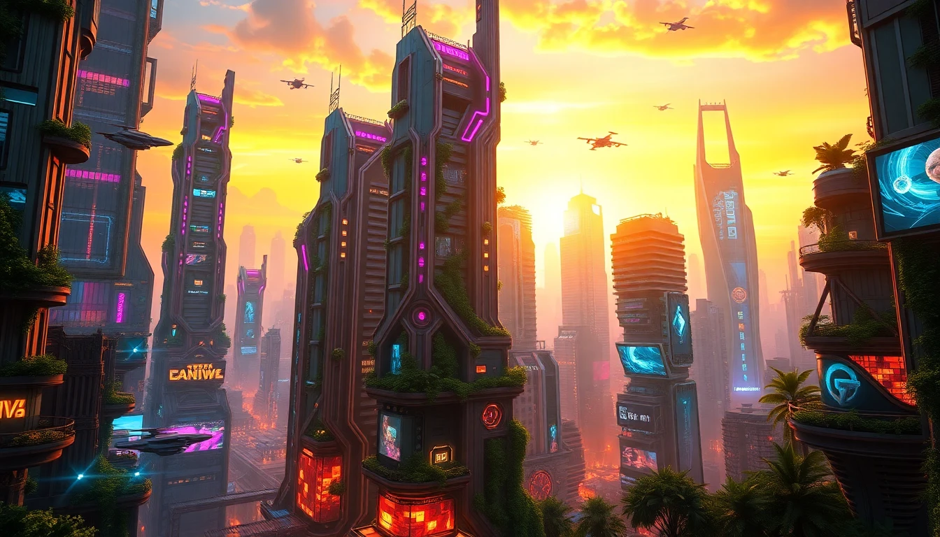 🔥 Free Download Futuristic Cities Wallpaper by @dhuff6 | WallpaperSafari