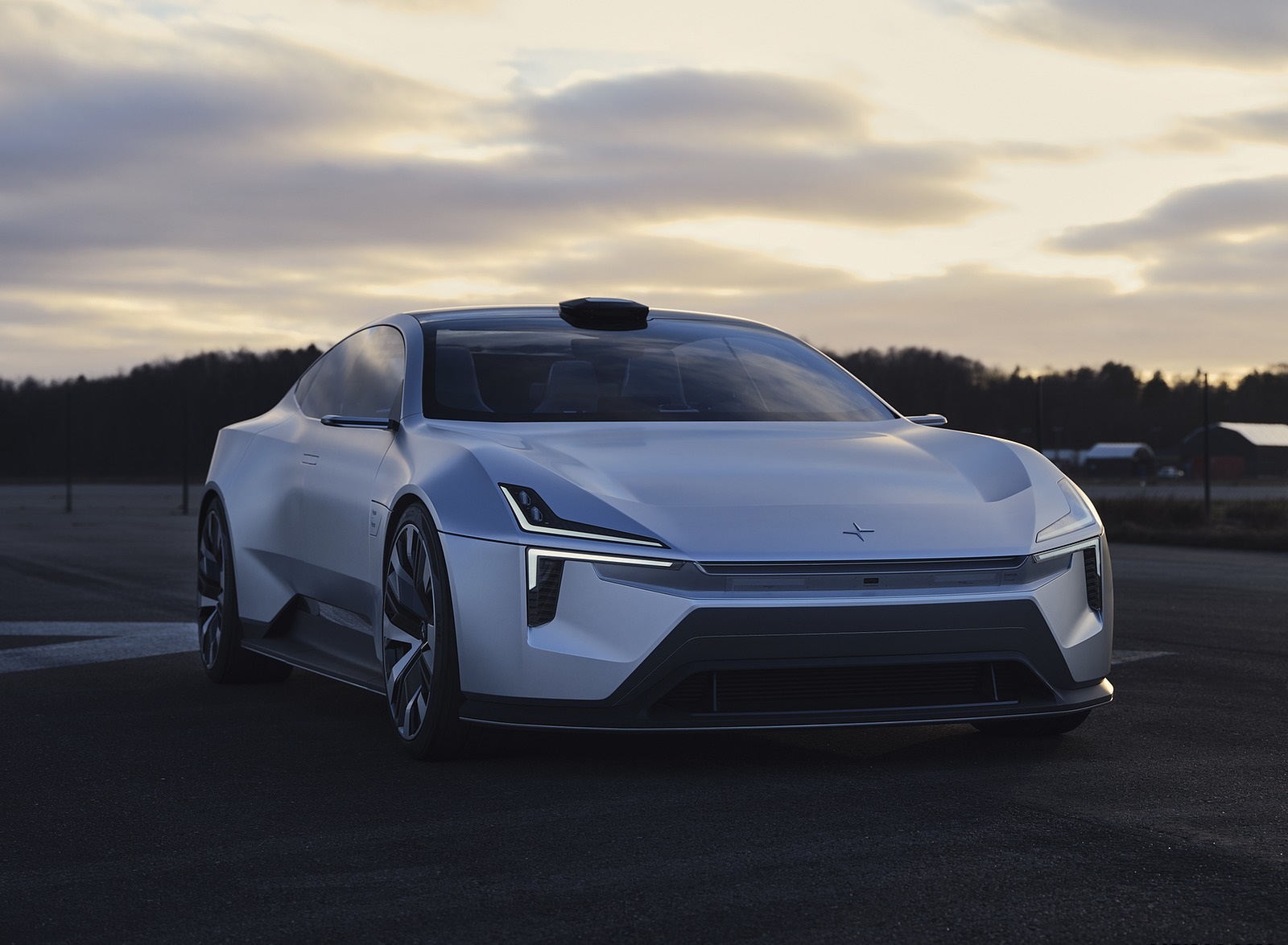 🔥 Free Download Polestar Precept Concept Front Three Quarter Wallpaper ...