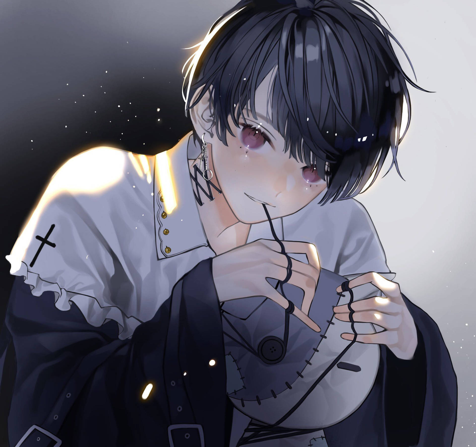 🔥 Free Download Dark Emo Boy Edgy Anime Pfp Wallpaper by @bethn48 ...