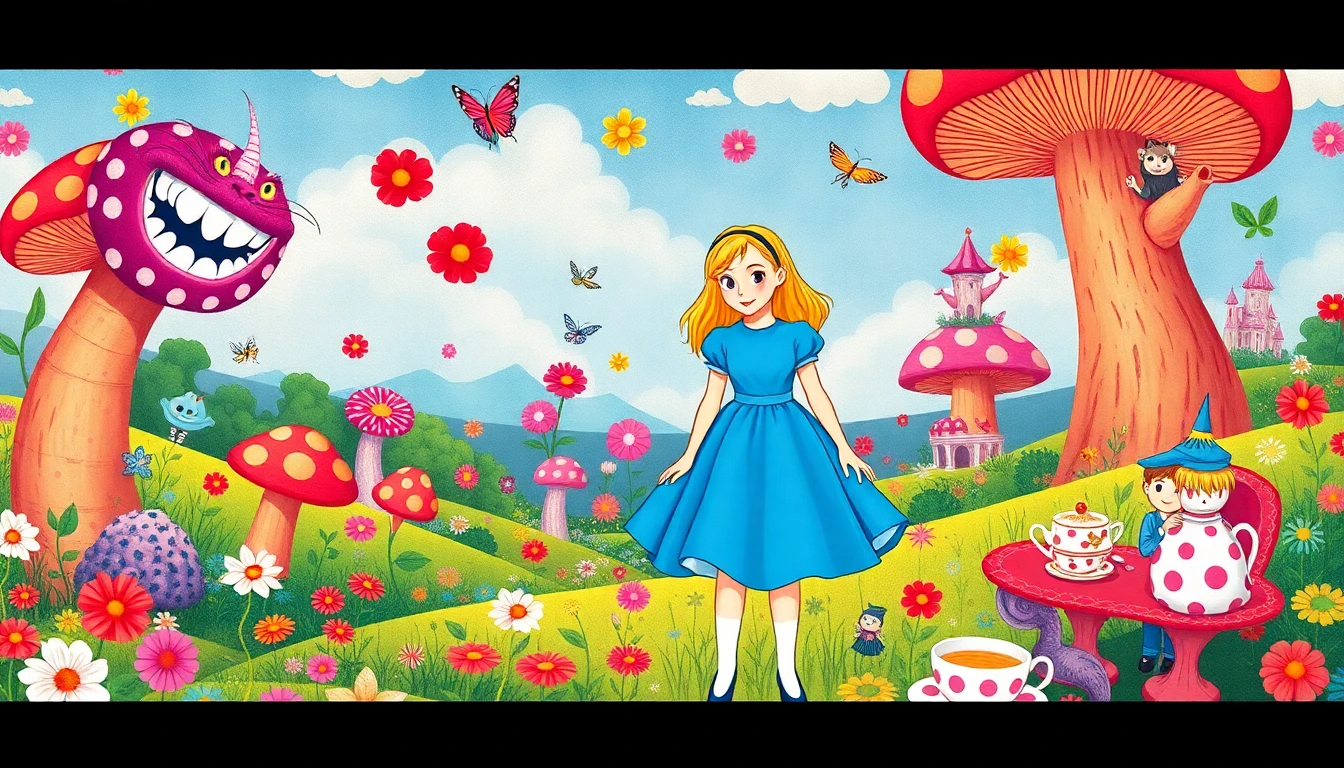 🔥 Free Download Alice In Wonderland Wallpaper by @walterwalker ...