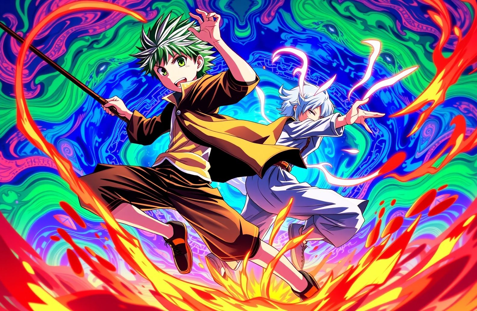 🔥 Free Download Gon And Killua Wallpaper by @amitchell | WallpaperSafari