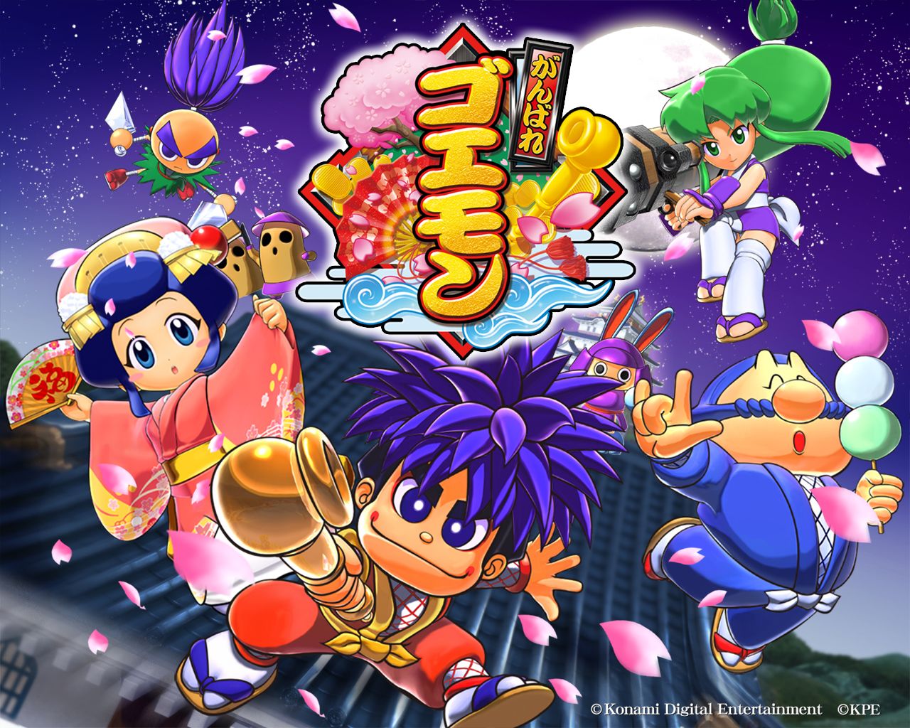 🔥 Free Download Ganbare Goemon Wallpaper Retro Gaming Art by ...