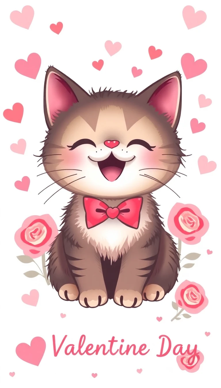 🔥 Free Download Valentine Cat Wallpaper by @wcoffey | WallpaperSafari