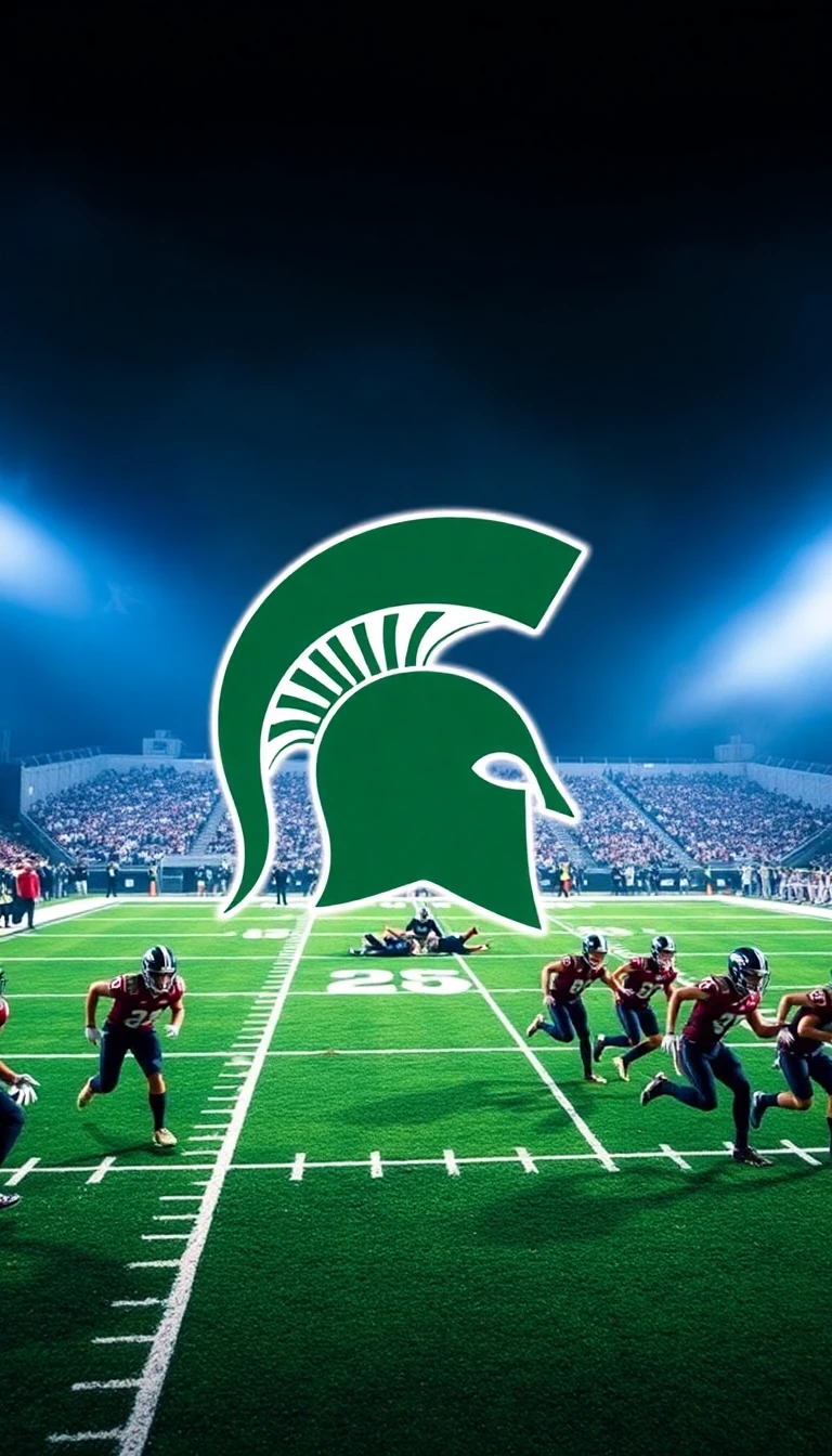 🔥 Free Download Michigan State Football Wallpaper by @nicoleguerrero ...