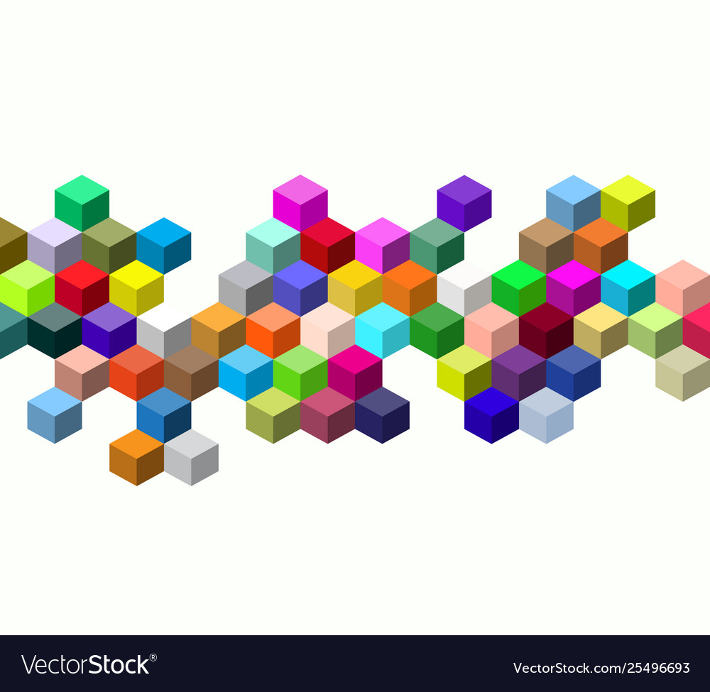 [22+] Colorful Cubes Wallpapers | WallpaperSafari