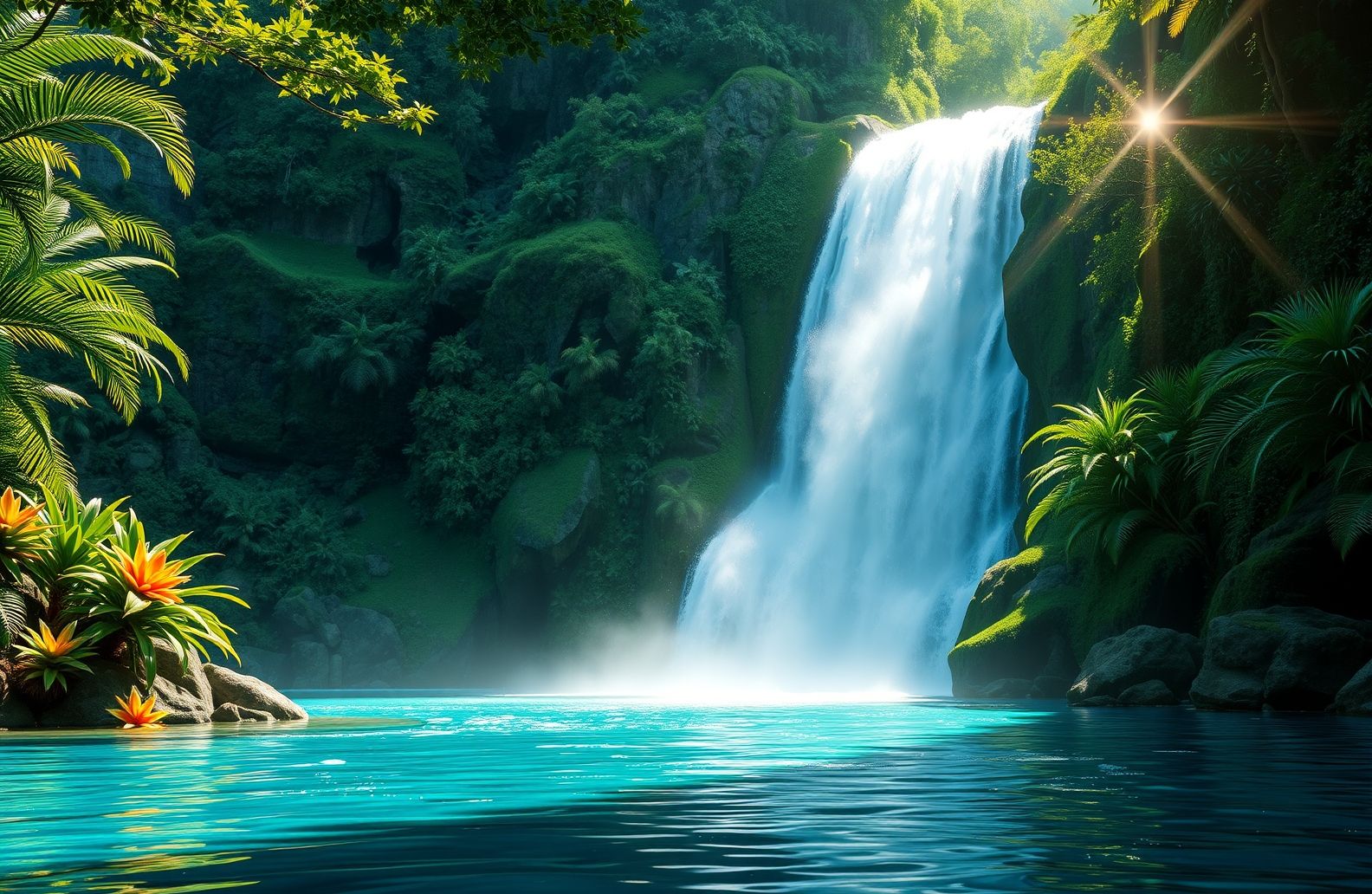 🔥 Free Download 3d Animated Waterfall Wallpaper by @georgelewis ...