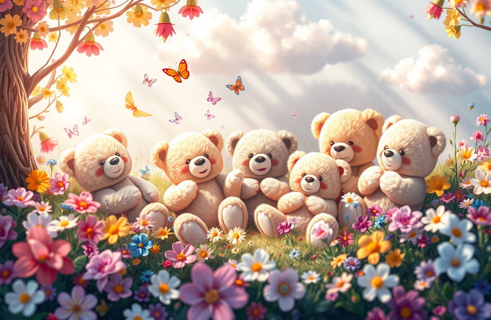 🔥 Free Download Cute Teddy Bears Wallpaper by @aphillips94 ...