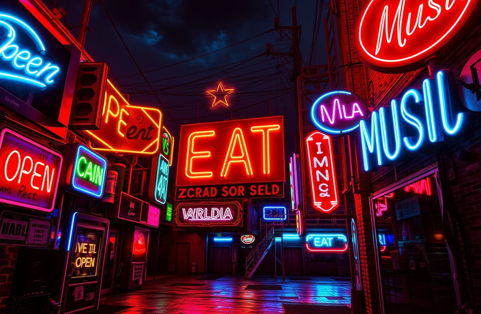 🔥 Free Download Neon Signs Wallpaper by @brucer17 | WallpaperSafari