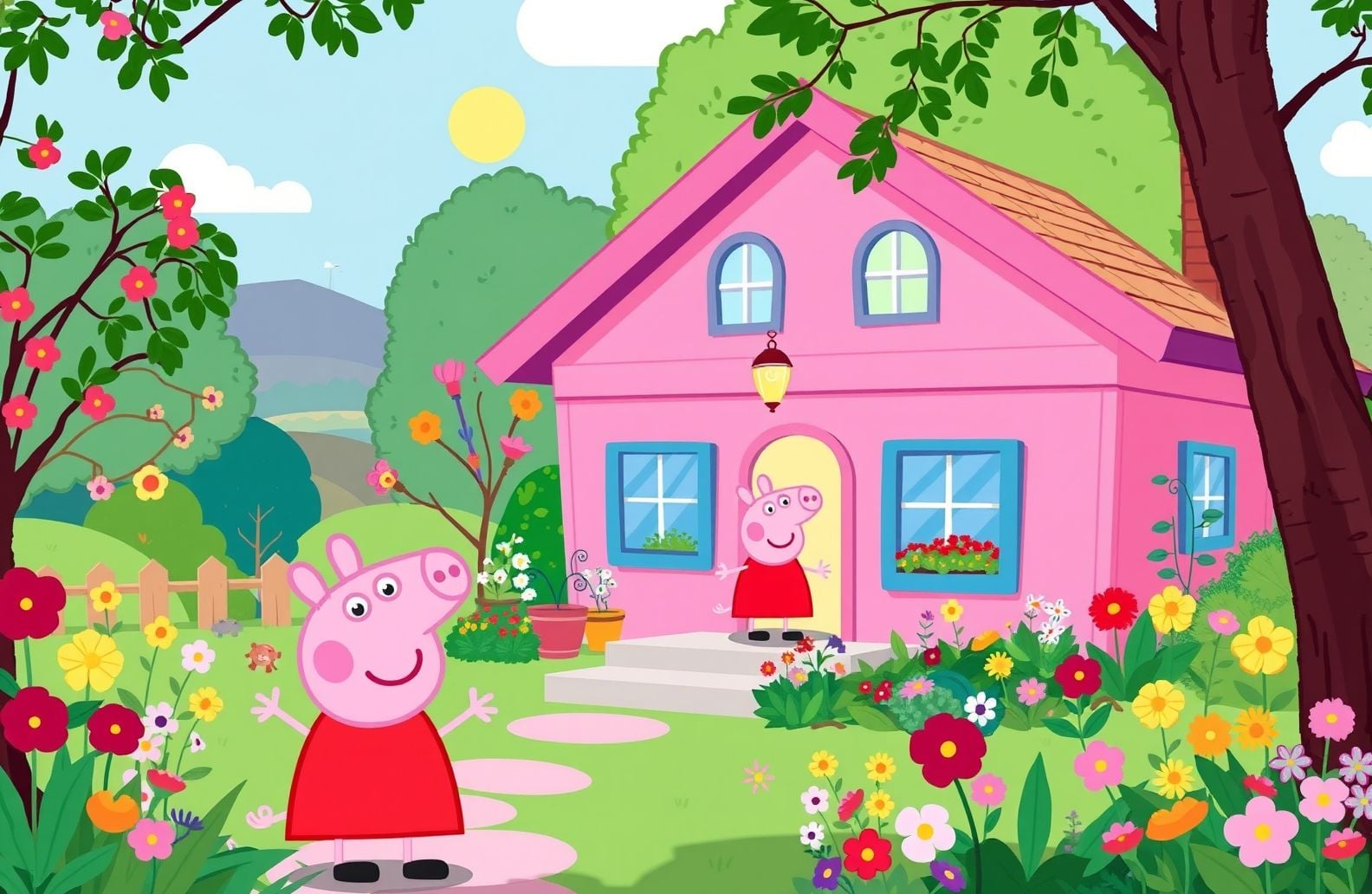 🔥 Free Download Peppa Pig House Hd Wallpaper by @johnw42 | WallpaperSafari