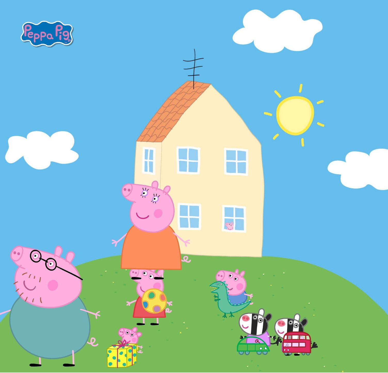 🔥 [50+] Peppa Pig House Wallpapers | WallpaperSafari