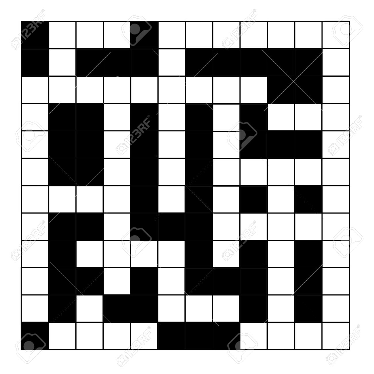 Blank And Dusted Crossword