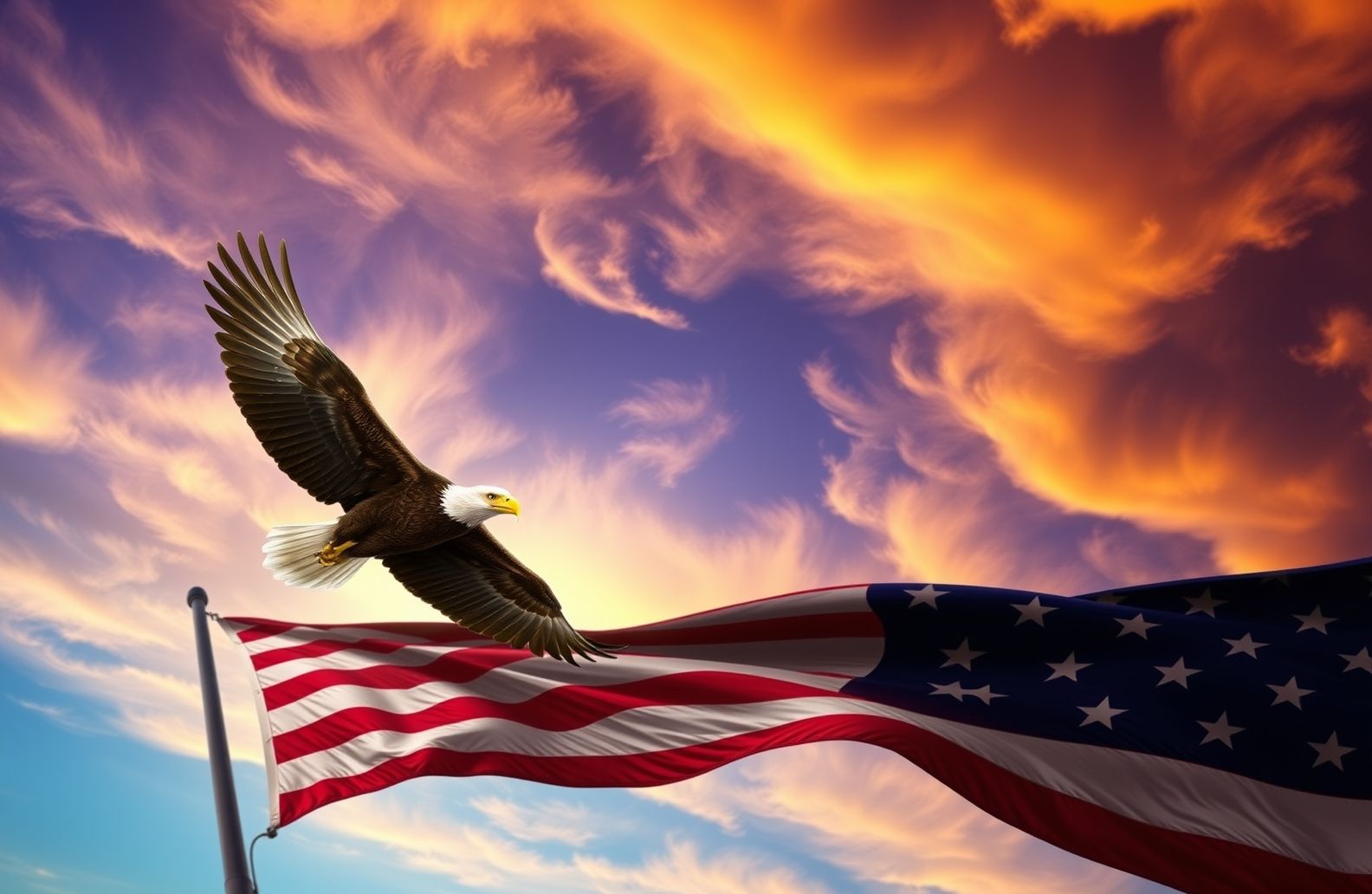 🔥 Free Download American Flag With Eagle Wallpaper by @andrewl25 | WallpaperSafari