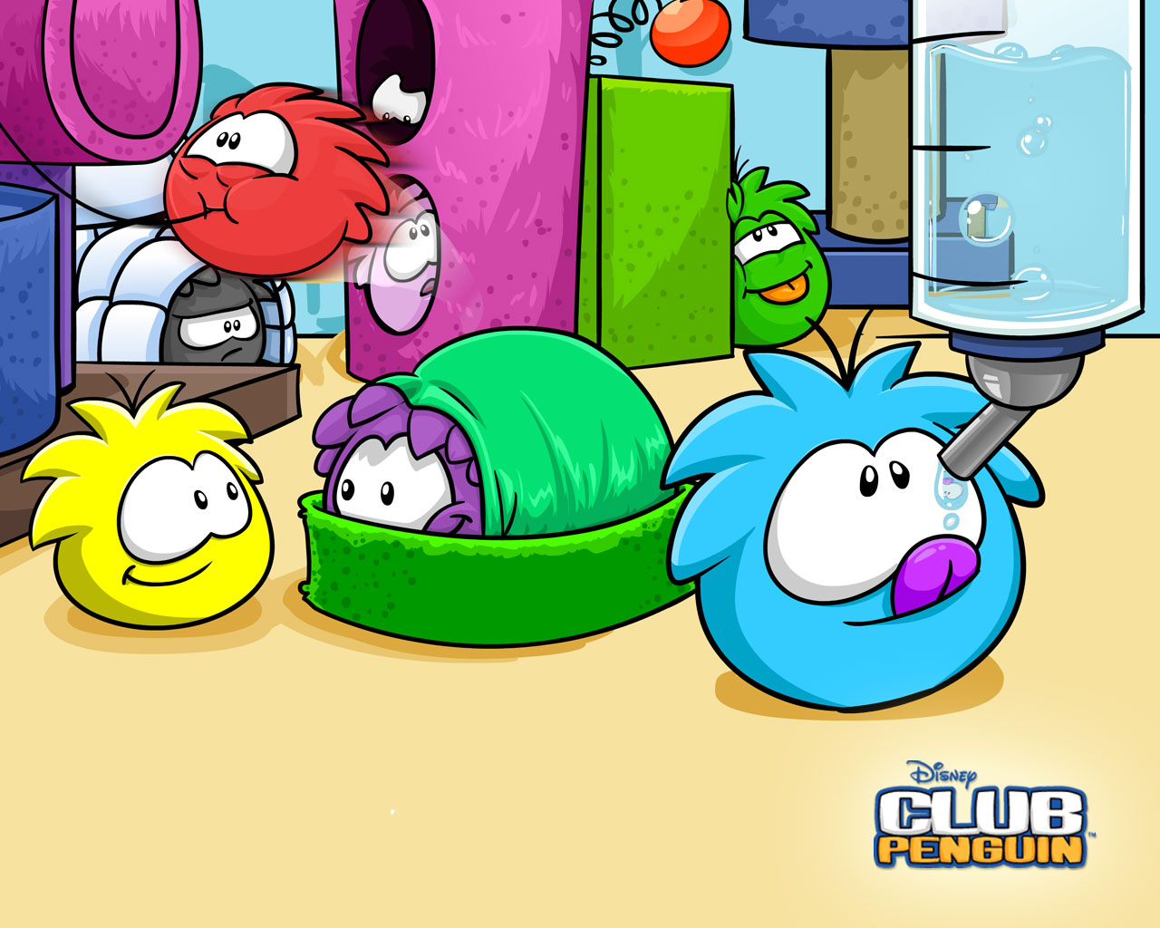 [39+] Puffle Wallpaper on WallpaperSafari