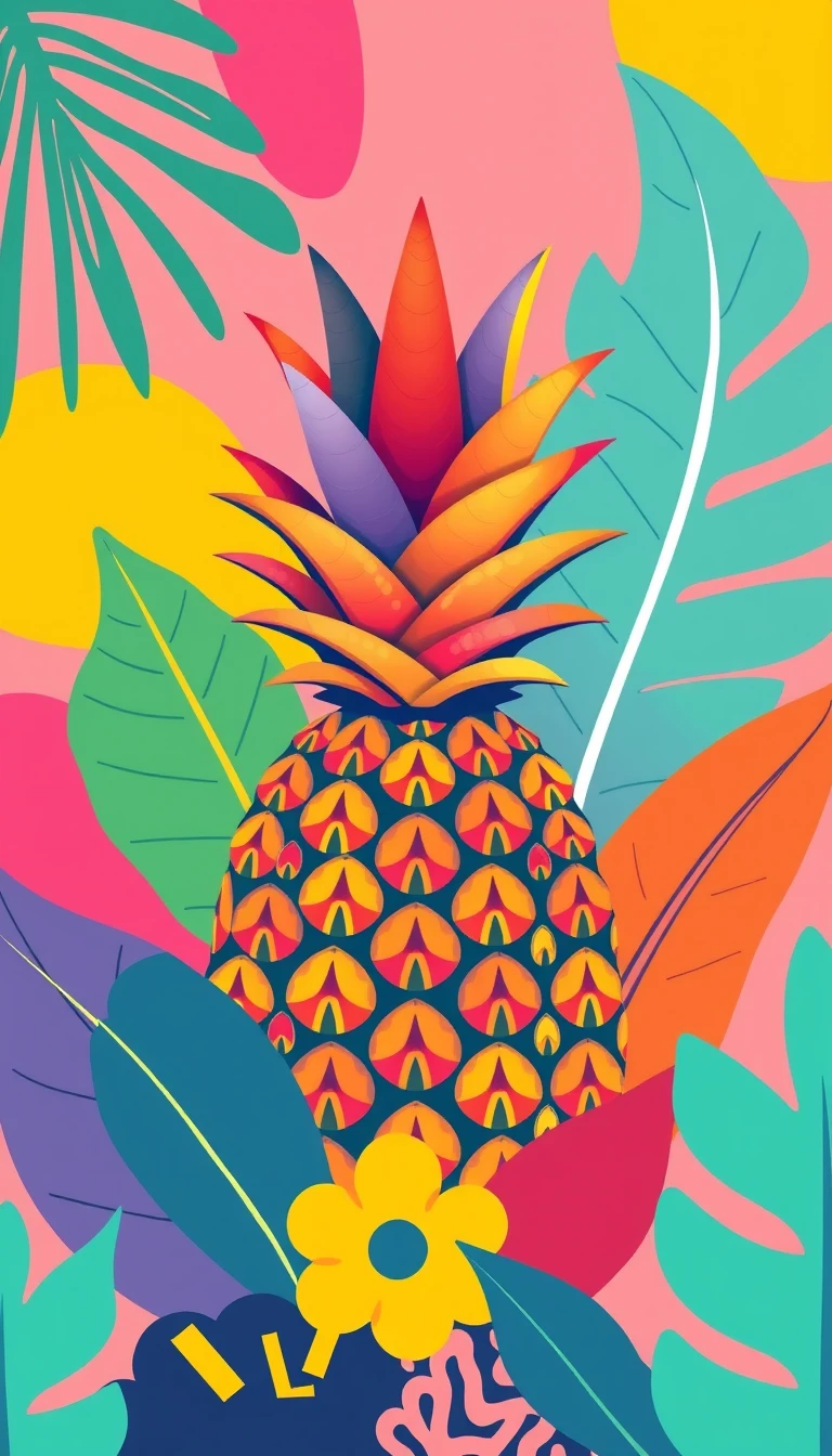 🔥 Free Download Pineapple Phone Wallpaper by @tinaw21 | WallpaperSafari
