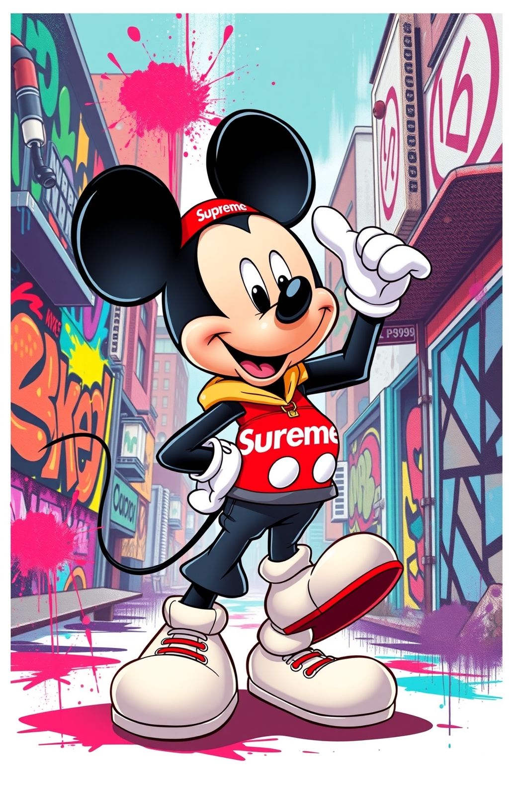 🔥 Free Download Supreme Mickey Mouse Wallpaper by @phensley14 ...