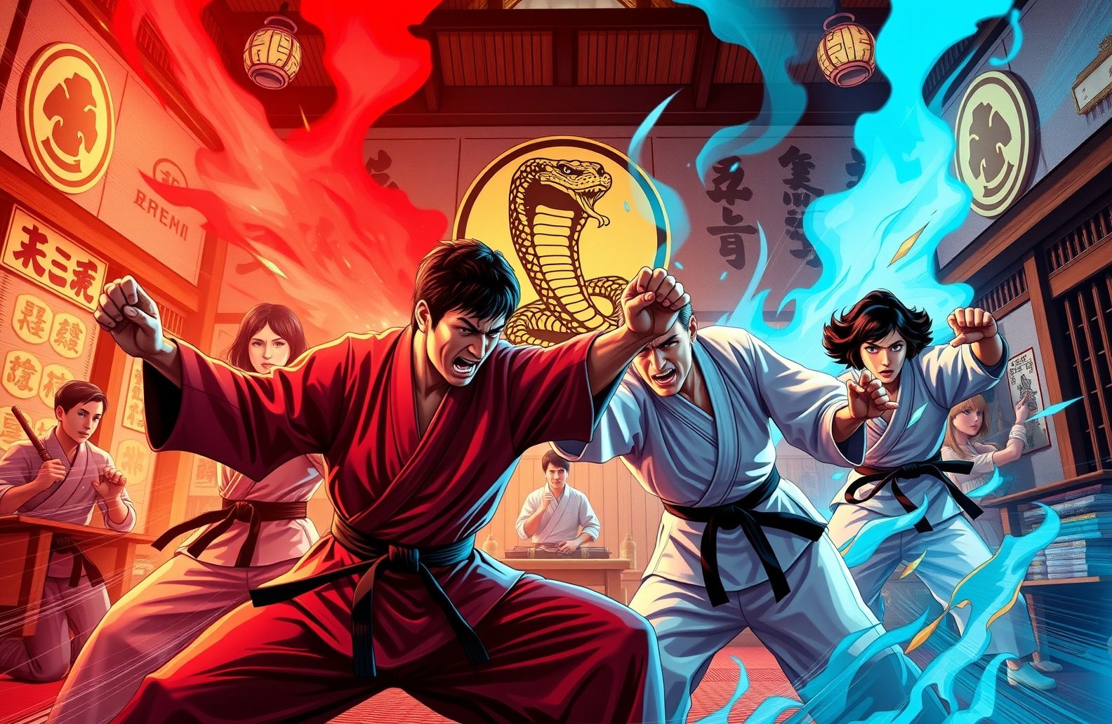 🔥 Free Download Cobra Kai Wallpaper by @alejandrowhite | WallpaperSafari