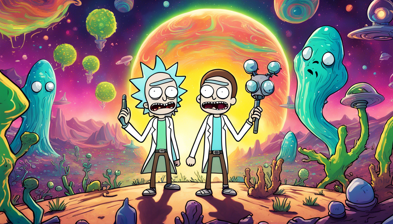 🔥 [30+] Cute Rick and Morty Wallpapers | WallpaperSafari